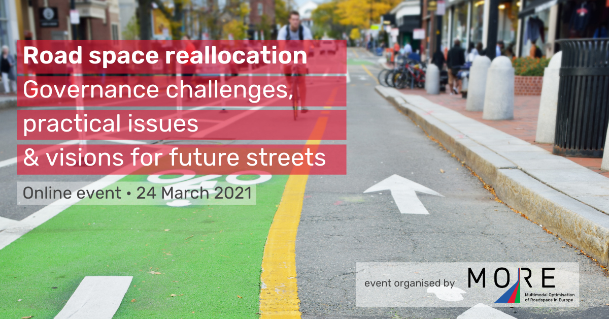 MORE hosts public event on road space reallocation - MORE MORE hosts public event on road space reallocation - MORE